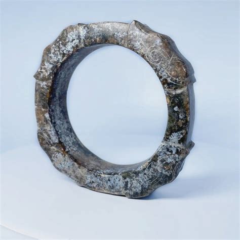 Neolithic Liangzhu Jade Bangle W Report Ancient Arch Gem