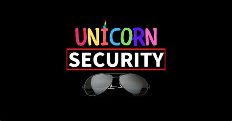 Unicorn Security Cute Unicorn Security Halloween Sticker Teepublic
