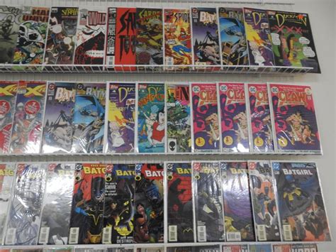 Huge Lot 120 Comics W Batgirl Wolverine Pitt Batman Avg Vf