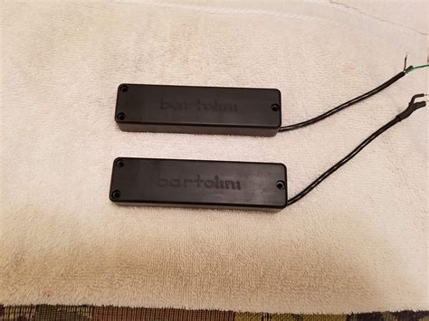 SOLD Classic Bartolini Soapbar Pickups P4 Shape TalkBass