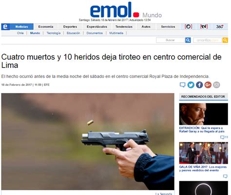 Masacre en Independencia Así informaron medios internacionales el atentado donde murieron 5