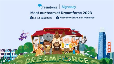 Dreamforce2023 Dreamforce23 Dreamforce Salesforce Sales Contracts Esignatures Signeasy