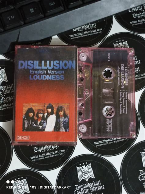 Kaset Loudness Disillusion English Version Hobbies Toys