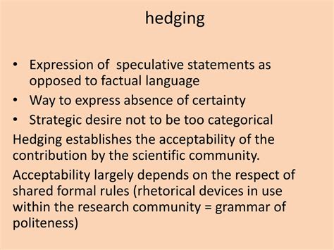 PPT Modality And Hedging PowerPoint Presentation Free Download ID 297923