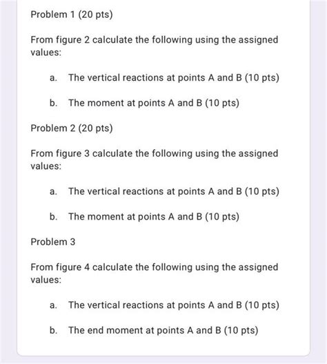 Solved Problem 1 20 Pts From Figure 2 Calculate The