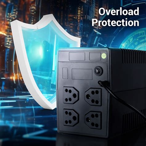 Zebronics U1205 Microcontroller Based Ups With Up To 1000va 600w Smartech Computers