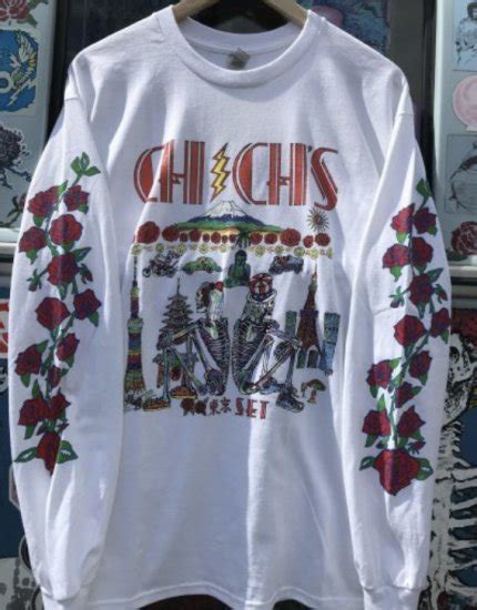 Tokyo Set White Long Sleeve T Shirt Chi Chis