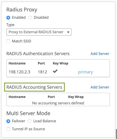 configure a radius proxy server mist juniper networks