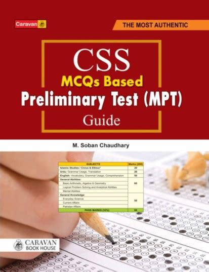 Css Mcq Soban Preliminary Test Guide Rs2200