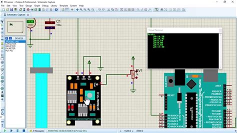 How To Interface Ph Sensor With Arduino In Proteus 8 Professional Youtube