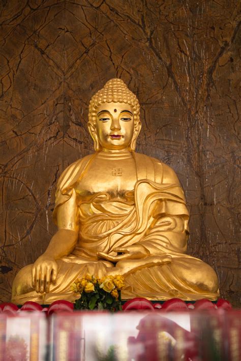 Bandung Indonesia 2020 The Architecture Of The Buddha Temple With