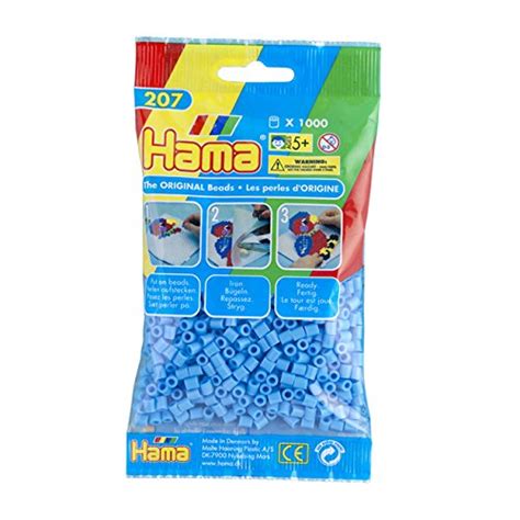 Hama Sachet Perles Bleu Pastel Modèles Hama