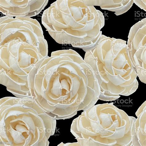 Rose Repeat Seamless Pattern Stock Illustration Download Image Now