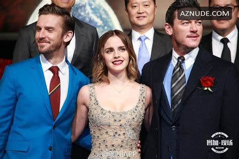 Emma Watson Sexy Dress At The Beauty And Beast Premiere In Shanghai