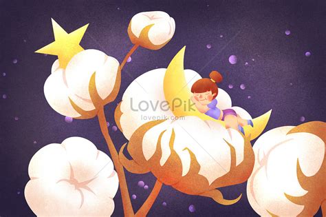 순수한면 생리대 광고 그림 일러스트 무료 다운로드 Lovepik