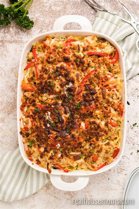 Copycat Olive Garden Chicken And Shrimp Carbonara ⋆ Real Housemoms