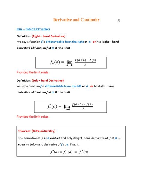 lecture 9 derivative and continuity cal 1 download free pdf