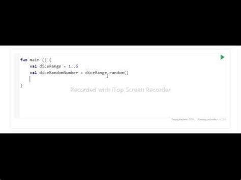 Shorts Coding Kotlin ^^ - Create Dice random number - YouTube