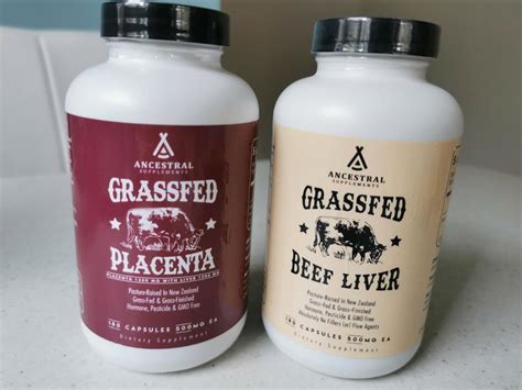 Grass Fed Beef Placenta Ancestral Supplements