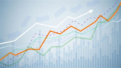 Financial Graph Chart Business Data Analytics Monitoring Finance