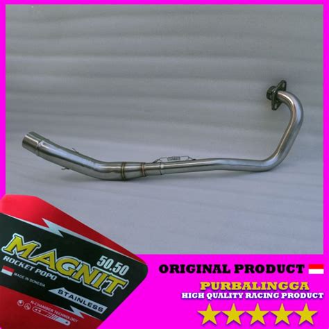 Jual Pipa Leher Knalpot Racing JUPITER MX KING 150 Bending Full Stainless Shopee Indonesia