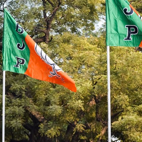 Bharatiya Janata Party Flag Of Indian Political Party Bjp Bhartiya