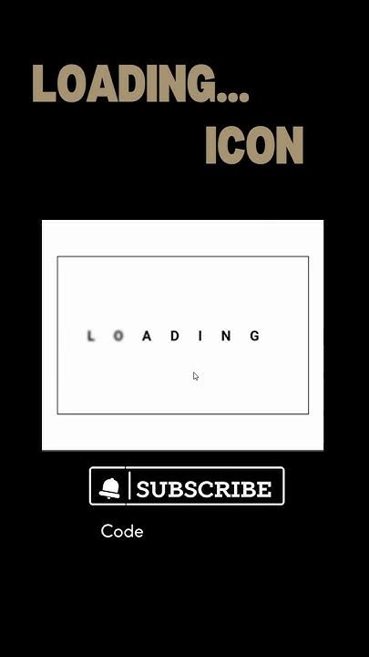 Loading Blur Animation Using Html And Css Web Development Youtube