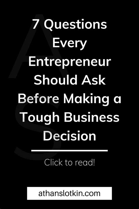 Business Questions To Ask An Entrepreneur Ectqawy