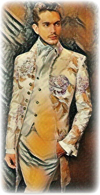 Modern Rococo Fashion Men