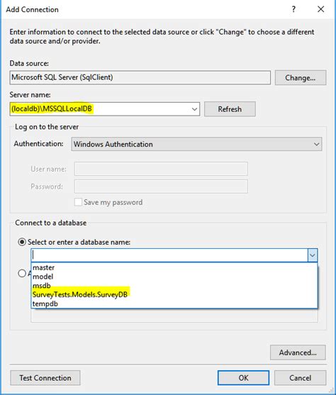 Visual Studio The Database Cannot Be Opened Because It Is