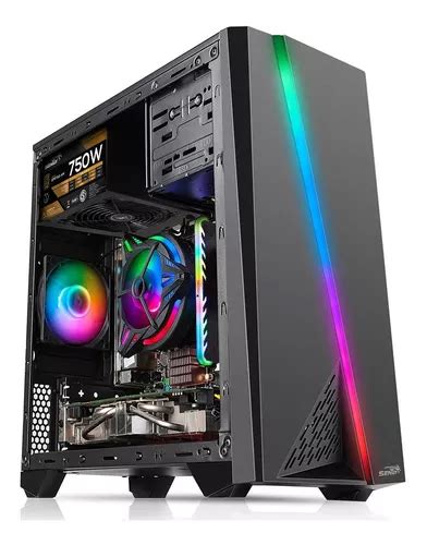 Gabinete Pc Gamer Sentey F10 Rgb Usb 3 0 Acrilico Sin Fuente