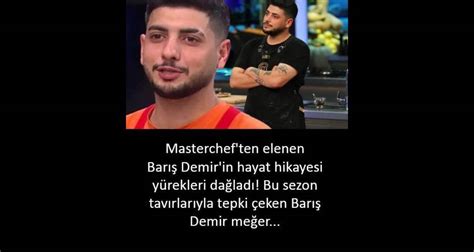 Barış Demirin Hayat Hikayesi Yürekleri Dağladı
