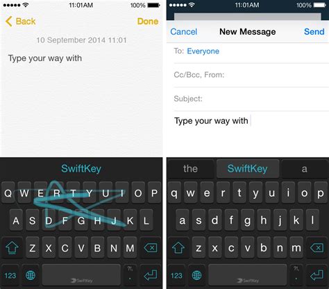 Swiftkey Custom Keyboard Launching With Ios 8 Next Week Macstories