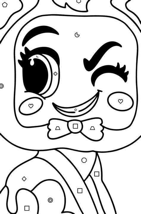 Dibujo Mojipops Snuggles Para Colorear ♥ Imprime Y En Línea
