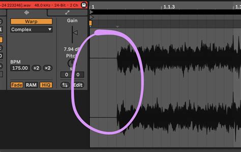 Why Is There A Gap Before My Resampled Audio Rableton