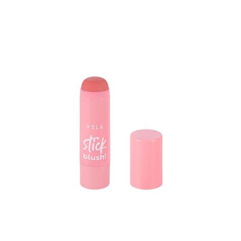 Blush Stick Vizzela Blush Cremoso Em Bastão Para Aplicação Prática E