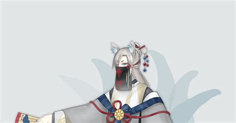 陰陽師式神スキンデザイン 玉藻前 【宵闇月華】 羽鳥のイラスト Pixiv