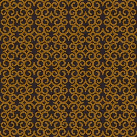 Premium Vector Borneo Tribe Seamless Pattern Texture