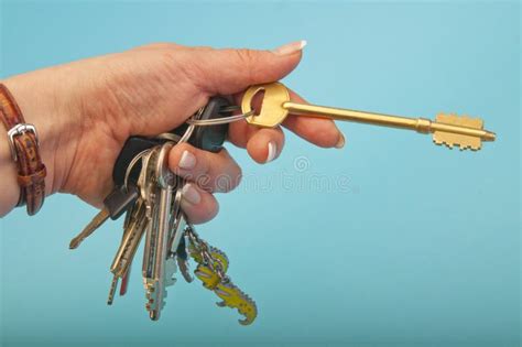 Set Of Keys Stock Photo Image Of Close Door Structure