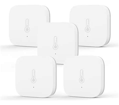 Pack 5x Sensor De Temperatura Y Humedad Zigbee Aqara Cuotas Sin Interés