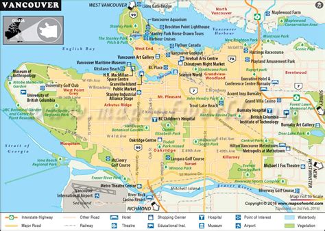 Vancouver Map