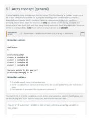 Understanding Arrays Basics And Operations Course Hero