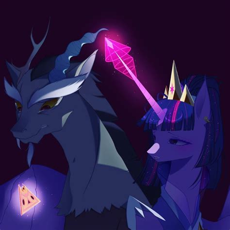 Twilight Sparkle Твайлайт Спаркл Discord Mane 6 Mlp Art