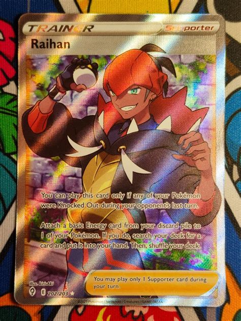 Karta Pokemon Tcg Raihan Evs 202 Piaseczno Licytacja Na Allegro