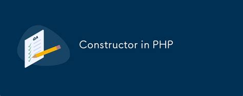 Php 中的建構函數 Php教程 Php中文網