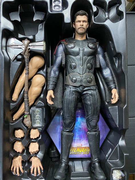 Hot Toys Infinity War Thor And Warmachine Hobbies And Toys Toys And Games