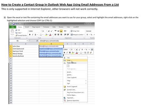 Pdf How To Create A Contact Group In Outlook Web App Using To Create A Contact Group In
