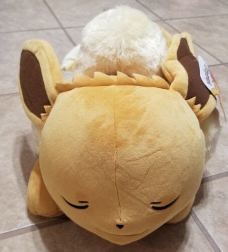 Jazwares Pokemon Sleeping Eevee 18 Plush 4593462169