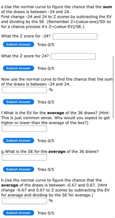 Solved This Problem Relates The Se Of The Sample Sum And The