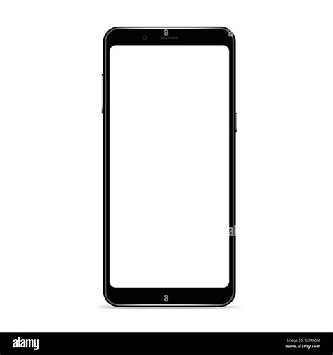 Smartphone Mockup Vector Stock Vector Image And Art Alamy